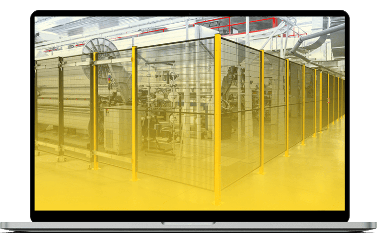 Guarding Extension for CET Essentials Material Handling | Configura