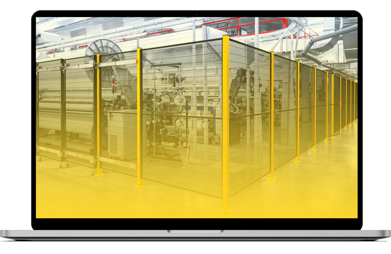 Guarding Extension for CET Essentials Material Handling | Configura